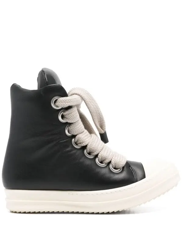 Rick Owens Jumbo High-top Sneakers - Black