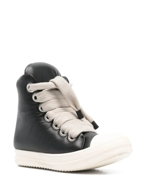 Rick Owens Jumbo High-top Sneakers - Black
