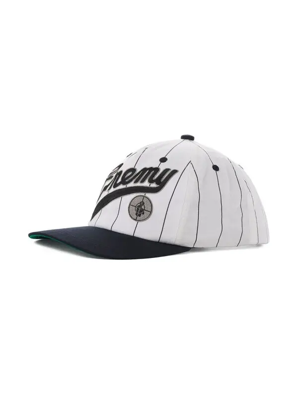 SAINT MXXXXXX Public Enemy Logo-appliqué Cap
