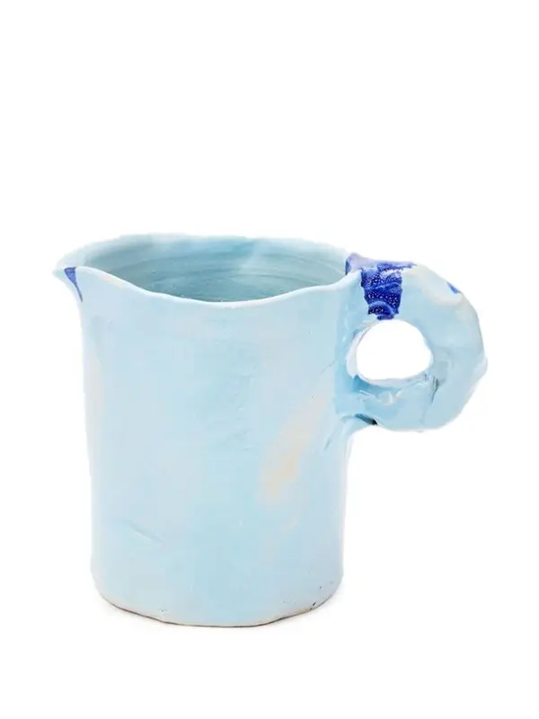 NIKO JUNE Studio Paint-splatter Ceramic Pitcher