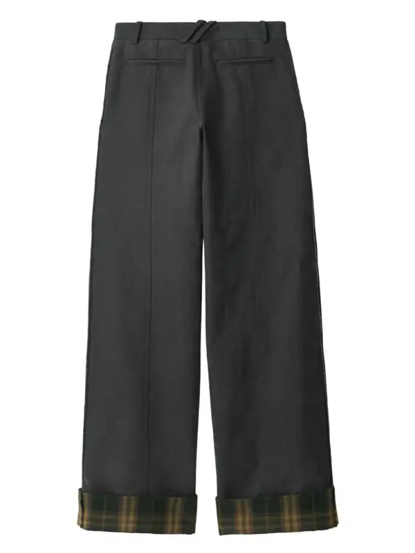 Burberry Check-trim Trousers