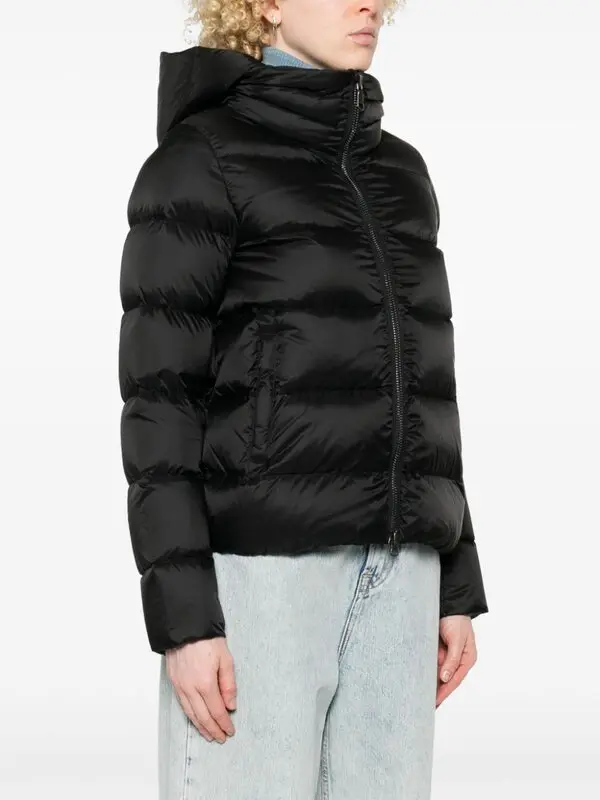 COLMAR Logo-patch Puffer Jacket - Black