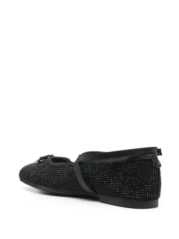 Michael Kors Rhinestone-embellished Ballerina Flats