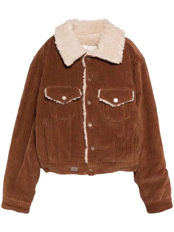 ERL Corduroy Shearling Jacket