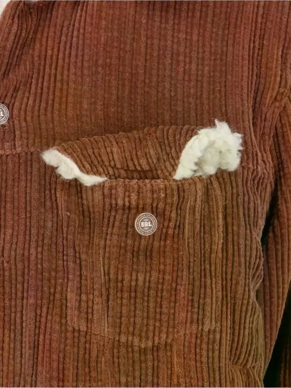 ERL Corduroy Shearling Jacket