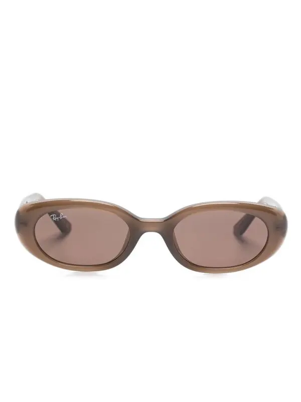 Ray-ban Round Frame Sunglasses - Brown