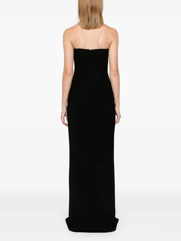 Buy MONOT Spike-neckline Gown - Black At 73% Off | Editorialist
