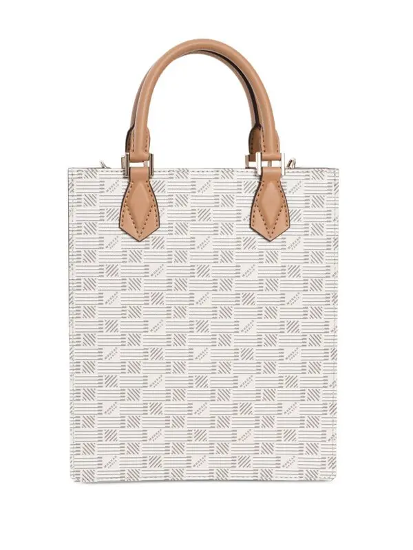 Moreau Monogram-print Tote Bag - Neutrals