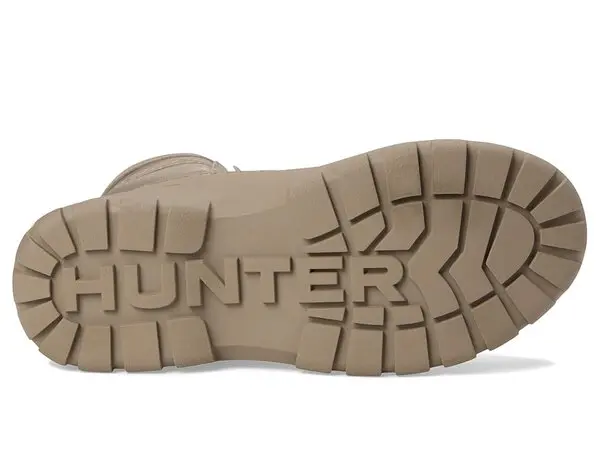 Hunter London Waterproof Lace-up Boots - Brown