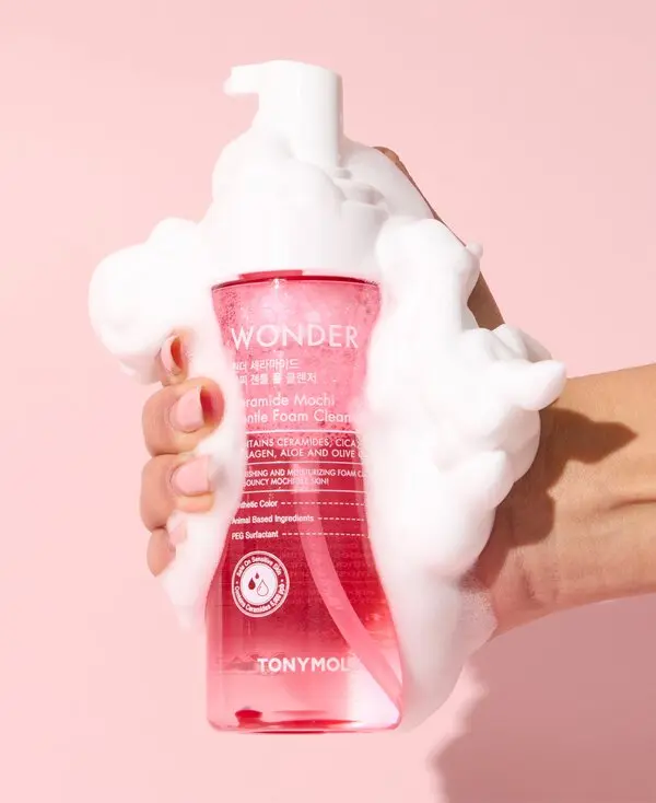 TONYMOLY Wonder Ceramide Mochi Gentle Foam Cleanser - No Color