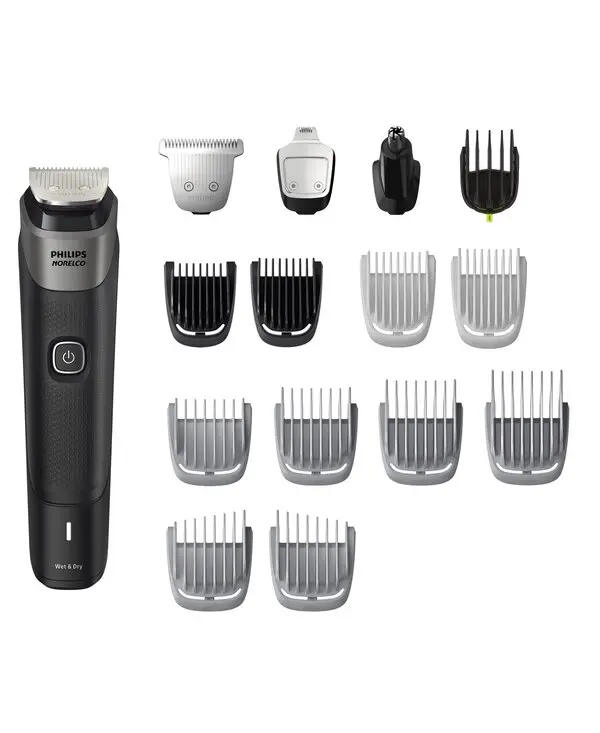 NORELCO Philips Multigroom Series 5000 18 Piece - Black