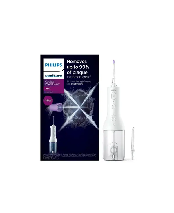 SONICARE Philips Cordless Power Flosser 3000 - White