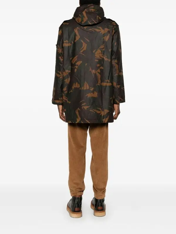 Barbour Wax Camo Parka