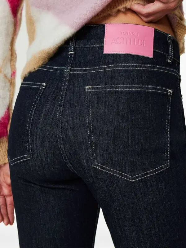 TWINSET Five-pocket Flared Jeans