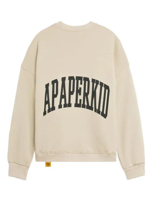 A PAPER KID Logo-print Sweatshirt