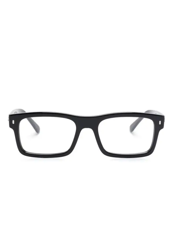 Ray-ban Square-frame Glasses - Black