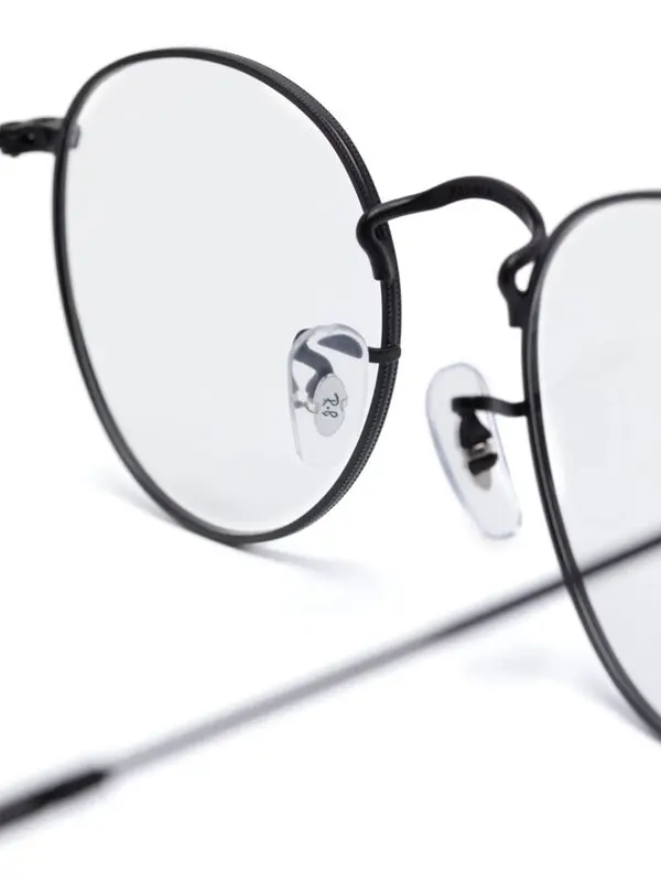 Ray-ban Round-frame Glasses - Black