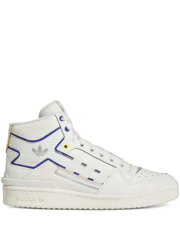 Forum Exhibit Mid Sneakers - White