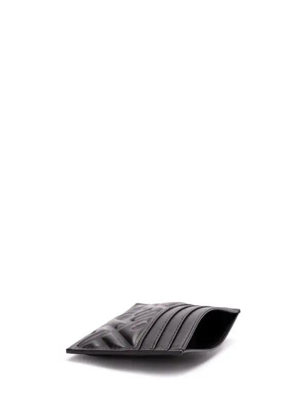 Fendi Logo-embossed Cardholder - Black