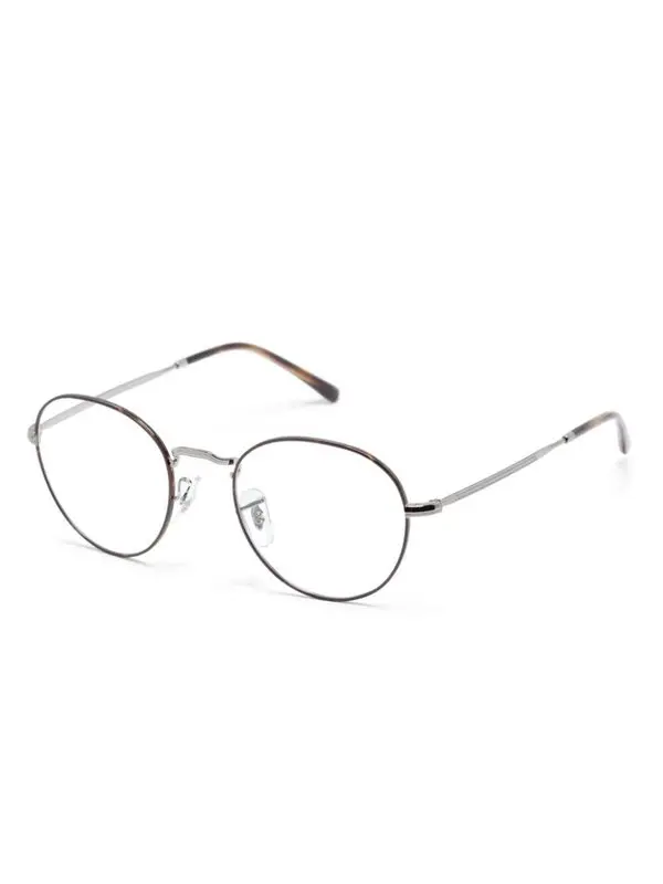 Ray-ban Round Metal Optics Ii Eyeglasses - Black