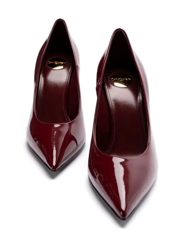 Saint Laurent 90mm Norma Pumps - Red
