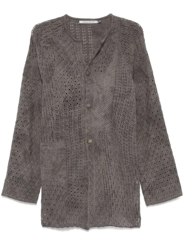 CHIAHUNG SU Open-knit Cardigan