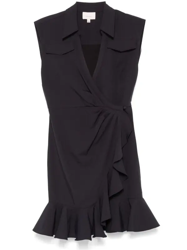 Cinq À Sept Zenni Mini Dress - Black
