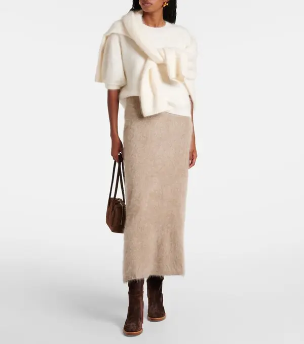 LISA YANG Juniper Cashmere Sweater - White