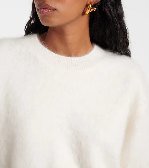 LISA YANG Juniper Cashmere Sweater - White