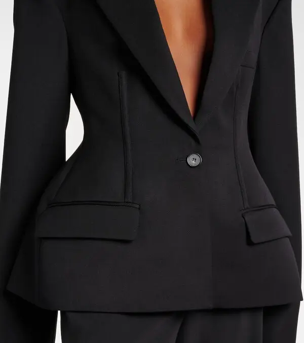 Stella McCartney Single-breasted Wool Blazer