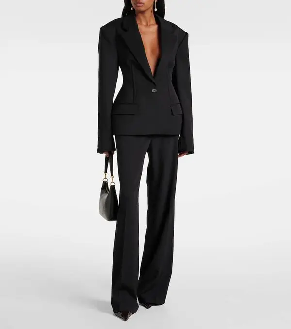 Stella McCartney Single-breasted Wool Blazer