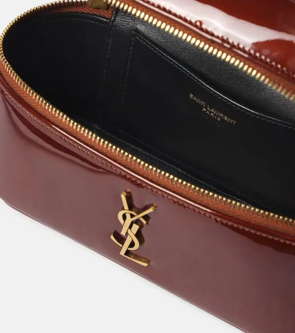 Saint Laurent Gaby Patent Leather Vanity Bag