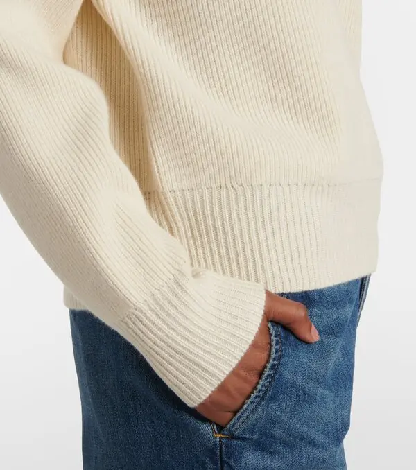 NILI LOTAN Selena Wool Polo Sweater
