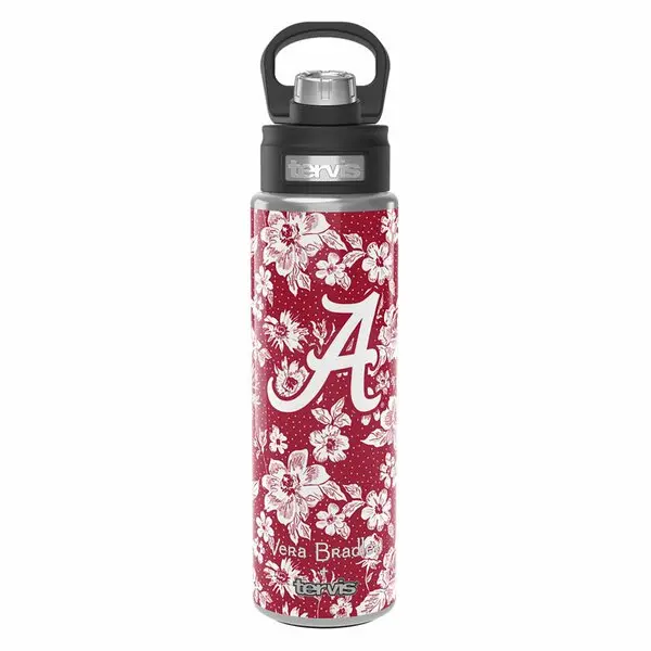 VERA BRADLEY Tervis University Of Alabama 24oz Water Bottle - Red