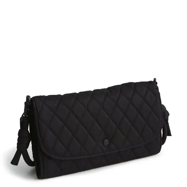 VERA BRADLEY Wildwood Wallet Crossbody - Black