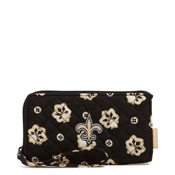 VERA BRADLEY Nfl Rfid Front Zip Wristlet - Multicolor