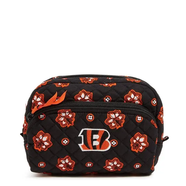 VERA BRADLEY Nfl Medium Cosmetic Bag - Cincinnati Bengals