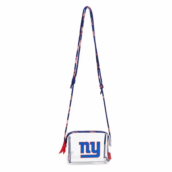 Vera Bradley Nfl Clear Crossbody Bag In Multicolor Editorialist