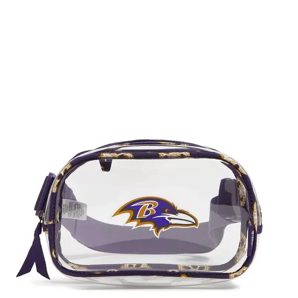 VERA BRADLEY Nfl Baltimore Ravens Bandana Clear Belt Bag - Multicolor