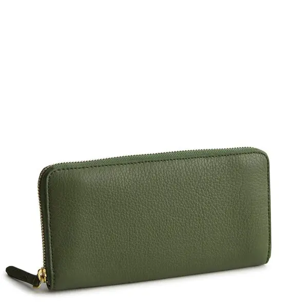 VERA BRADLEY Continental Wallet - Green