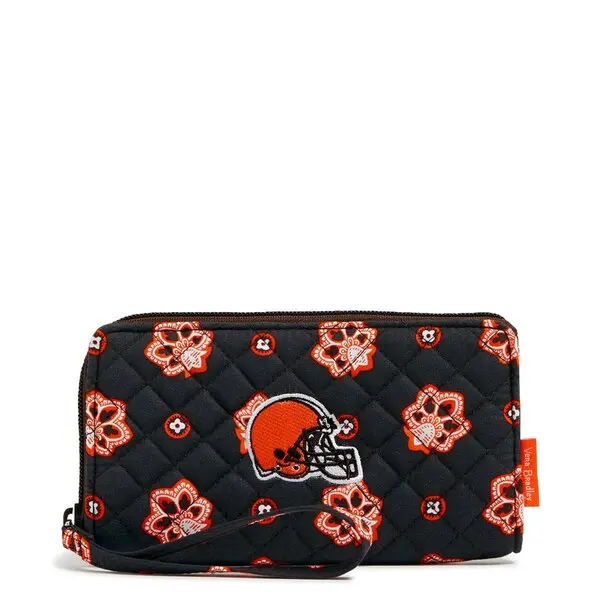 VERA BRADLEY Nfl Rfid Front Zip Wristlet - Multicolor