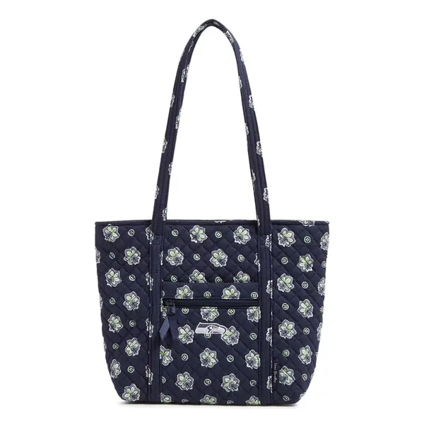 VERA BRADLEY Nfl Seattle Seahawks Bandana Small Tote Bag