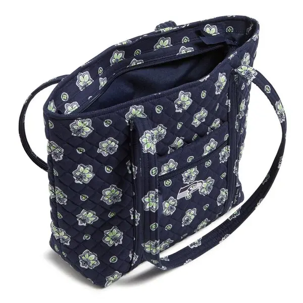 VERA BRADLEY Nfl Seattle Seahawks Bandana Small Tote Bag