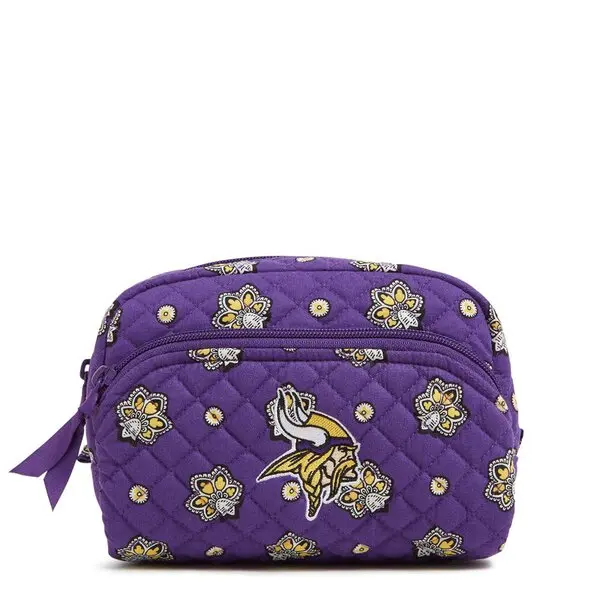 VERA BRADLEY Nfl Medium Cosmetic Bag - Minnesota Vikings
