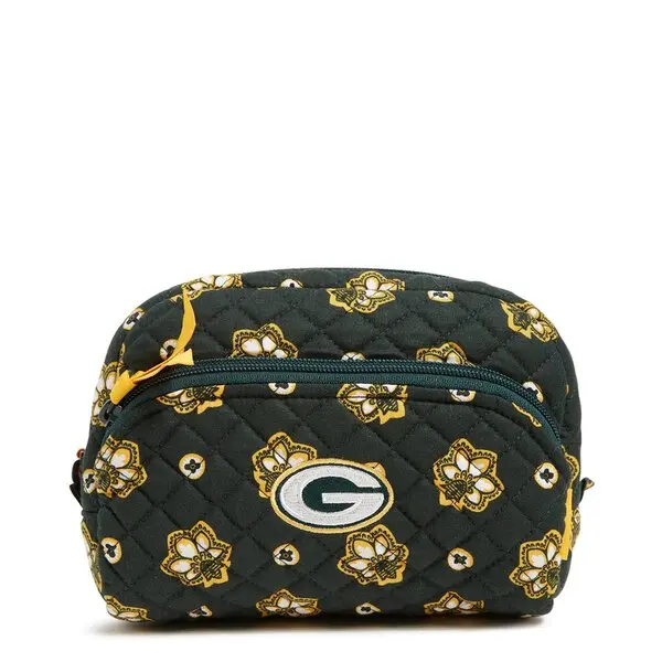 VERA BRADLEY Nfl Medium Cosmetic Bag - Green Bay Packers
