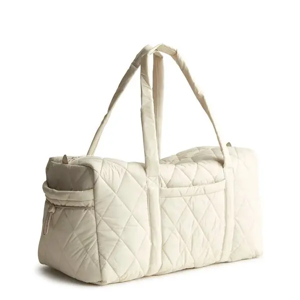 VERA BRADLEY Large Original Duffel Bag - Gray