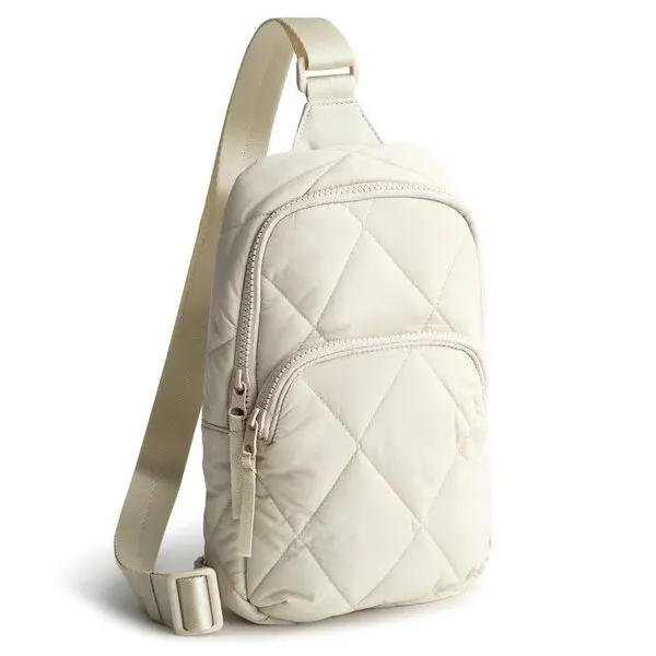VERA BRADLEY Lorman Sling Backpack - Gray