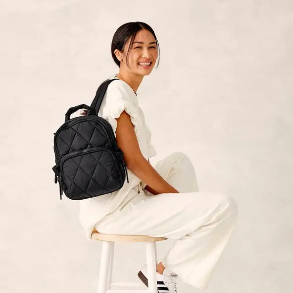 VERA BRADLEY Small Banbury Backpack - Black