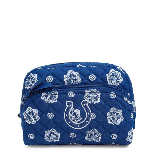 VERA BRADLEY Nfl Bandana Medium Cosmetic Bag - Indianapolis Colts