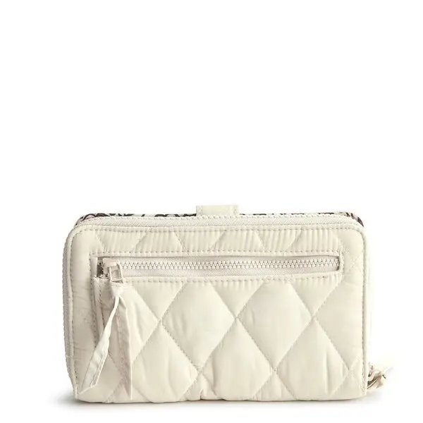 VERA BRADLEY Large Tab Wallet In Pumice Stone - Gray